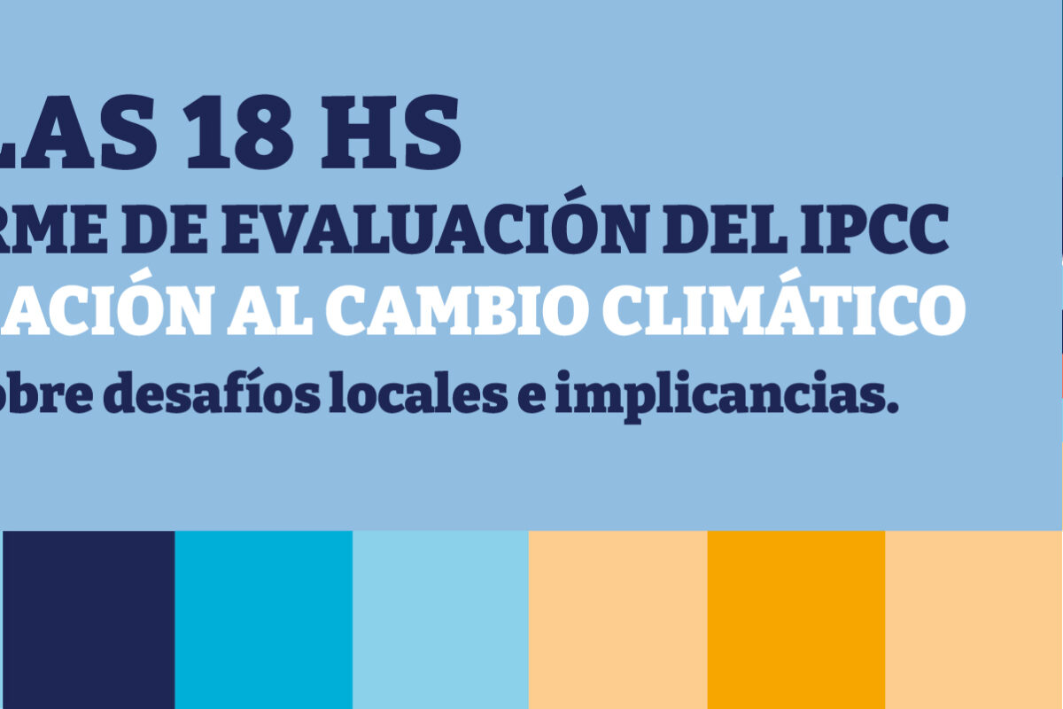 Conversatorio Virtual: Sexto informe del IPCC sobre mitigación al ...